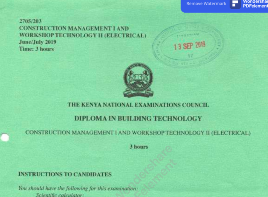 KNEC PAST PAPERS Archives » Page 3 of 16 » newsspot.co.ke