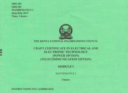 KNEC PAST PAPERS Archives » newsspot.co.ke