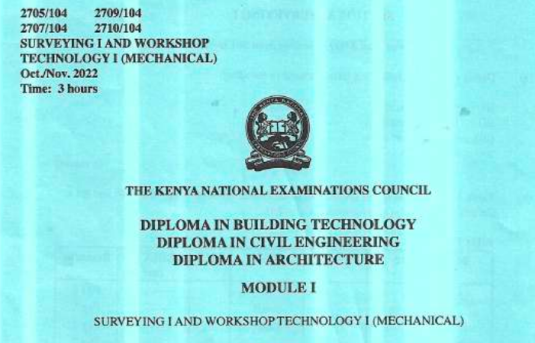 CICT operating system KNEC past papers latest » newsspot.co.ke