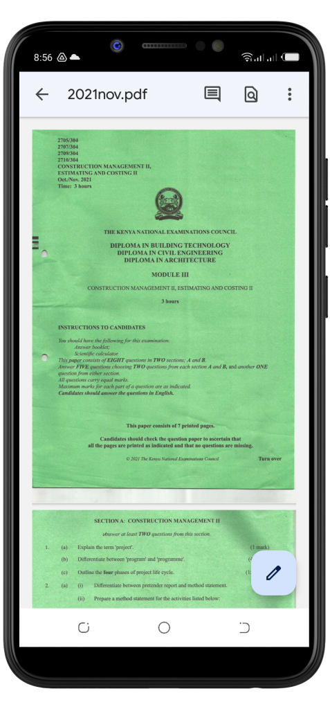 TVET KNEC past papers » newsspot.co.ke